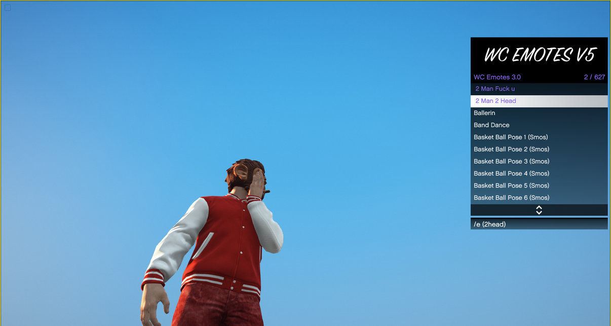 Qbcore Emote Menu Script For Fivem Game Servers Fivem Scripts Store