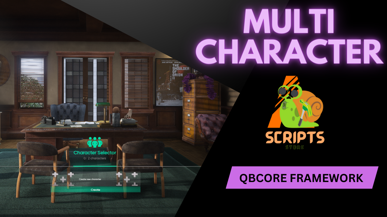 Qbcore New Multicharacter Script For Fivem Game Servers Fivem Scripts