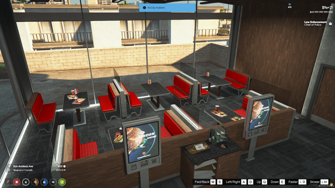 Burgershot Restaurant Mlo For Gtav Five Qb Core Server Burger Shop