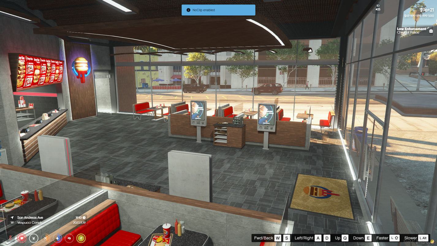 Burgershot Restaurant Mlo For Gtav Five Qb Core Server Burger Shop