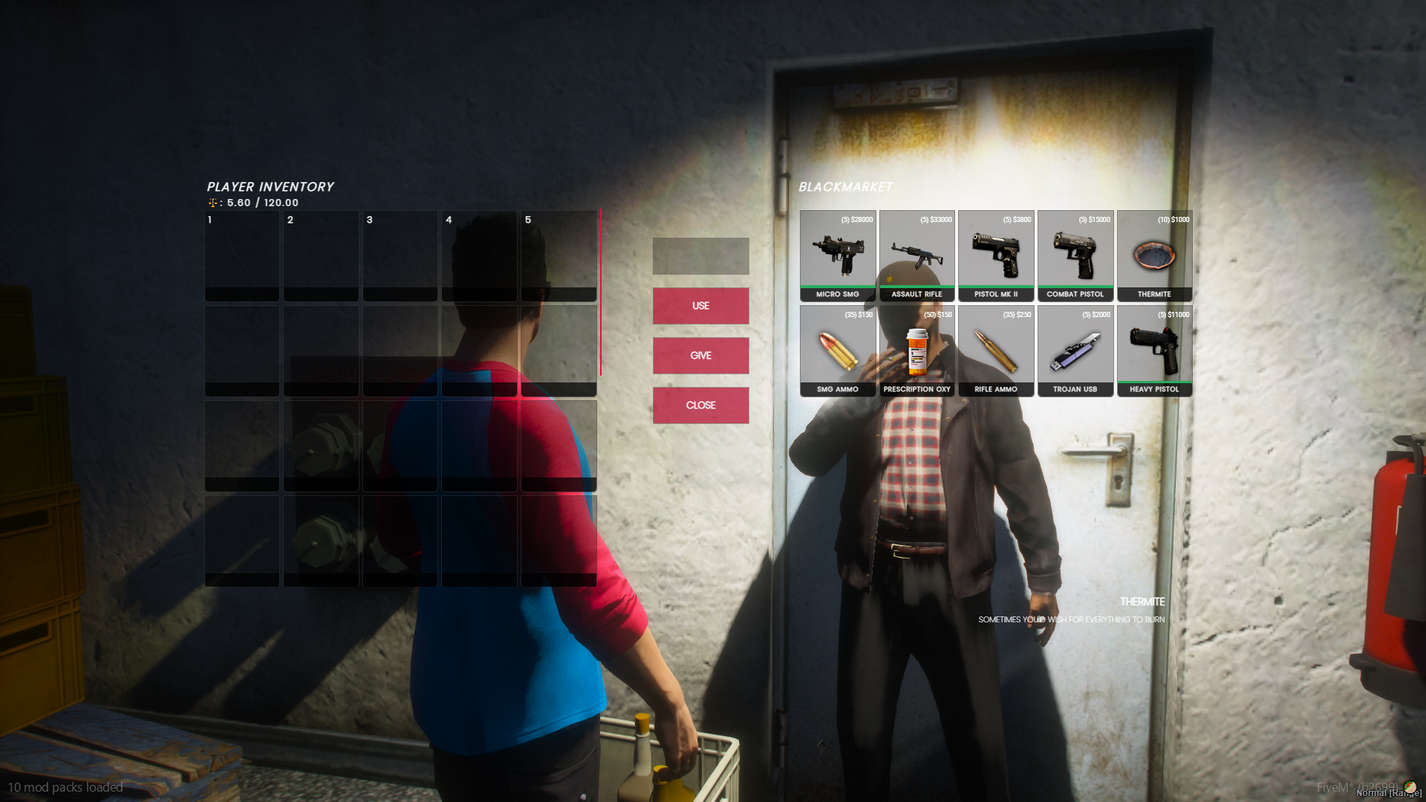Qbcore New Blackmarket System Script For Gta V Fivem Game Server